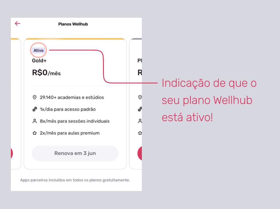 Como checar se seu plano está ativo? - Wellhub BR