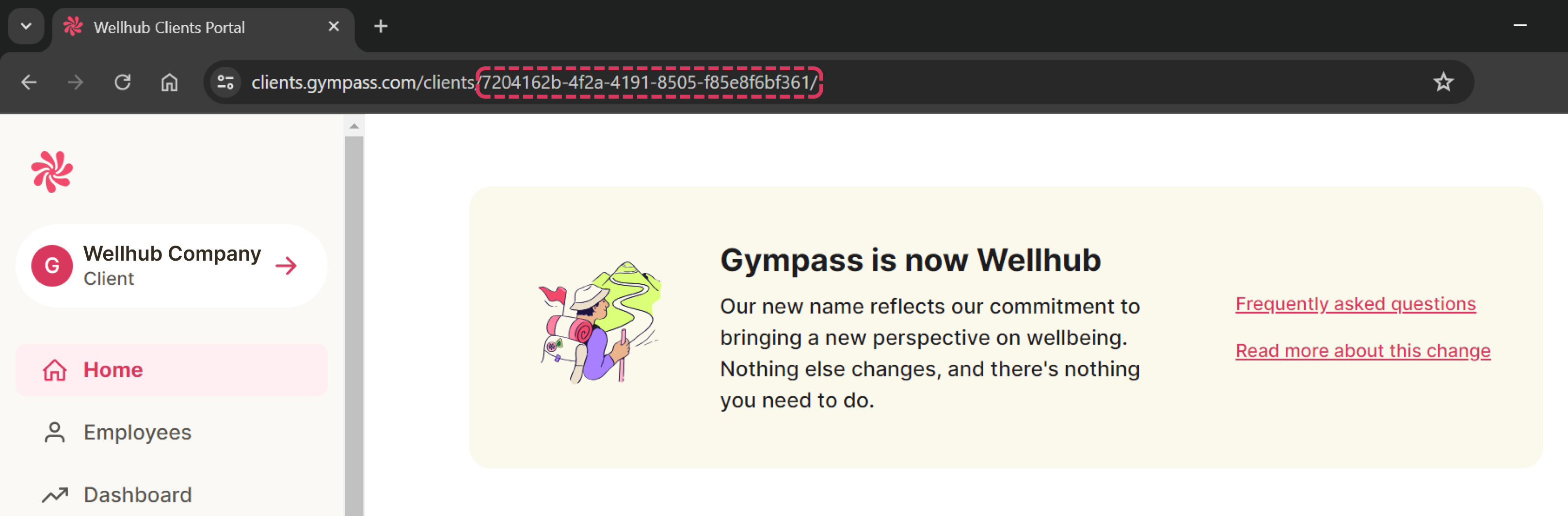 What is the Company ID and how to find it? - Wellhub US
